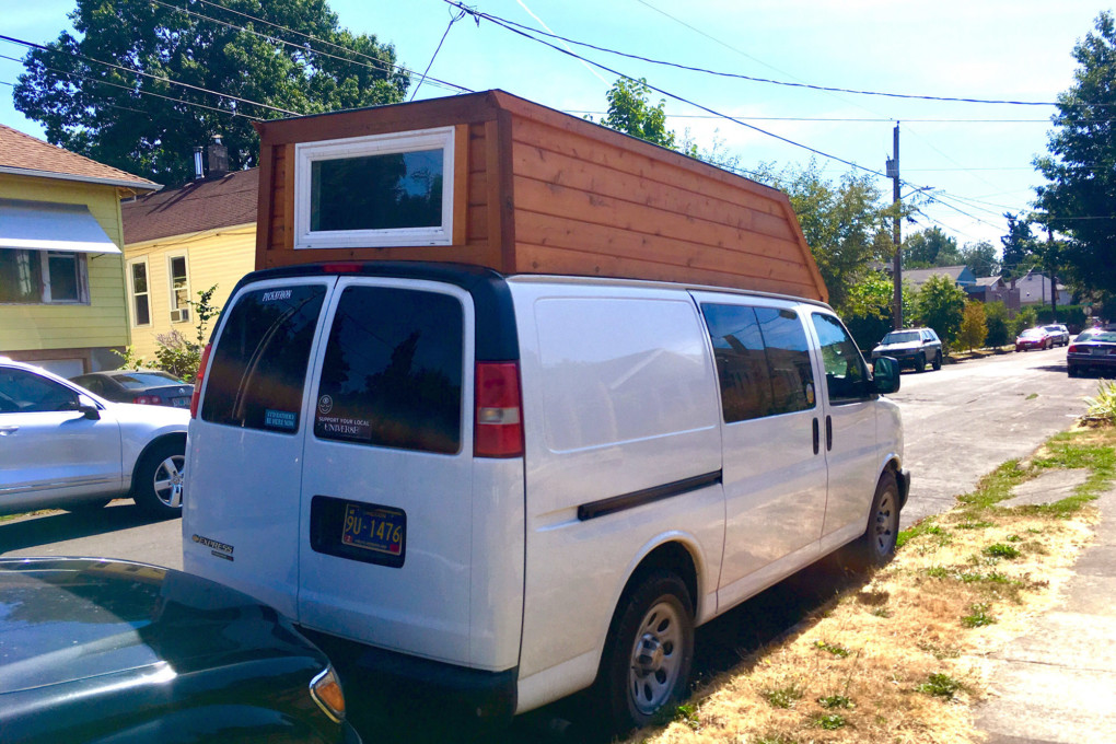 Converting a Cargo Van to a Home on Wheels - PADtinyhouses.com